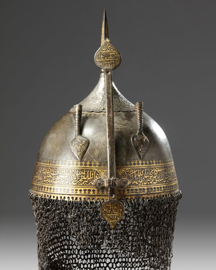 An Islamic nobleman helmet