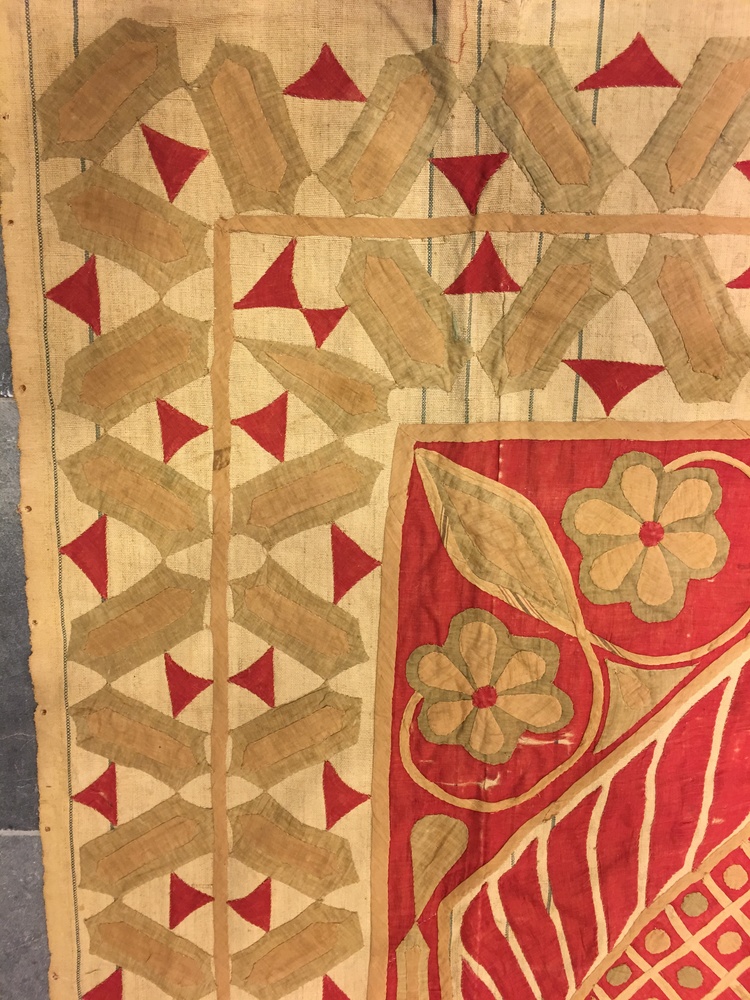 A KHAYAMIYA PANEL WITH CALLIGRAPHY, EGYPT, CAIRO, EARLY 19TH CENTURY