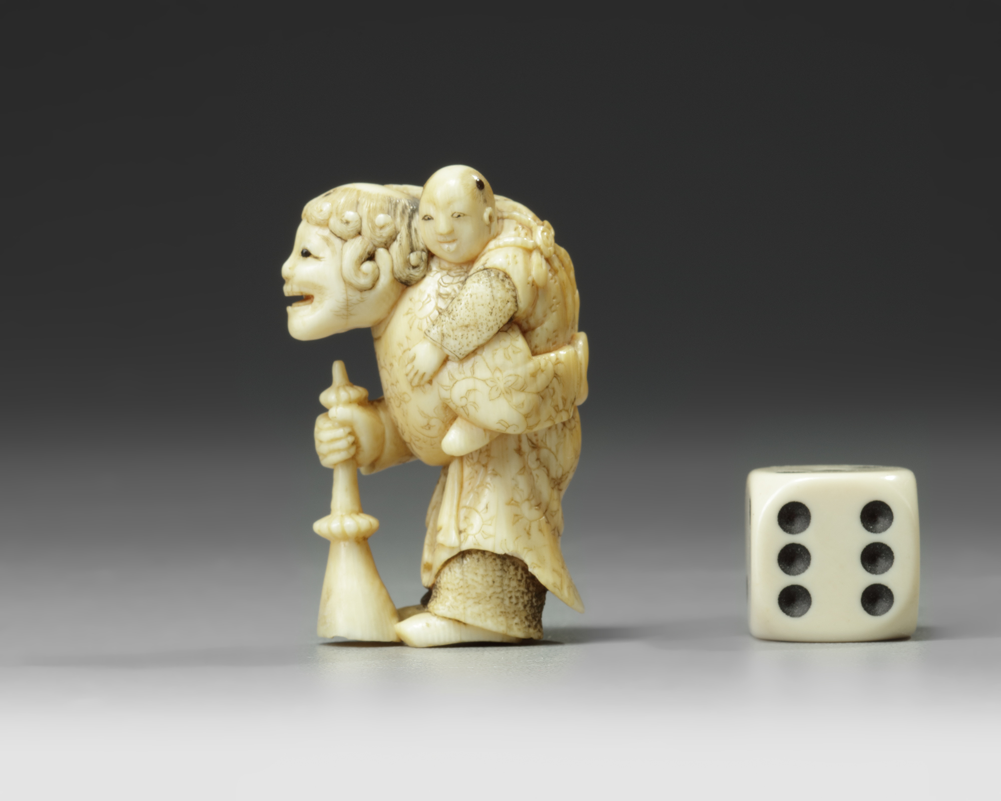 A JAPANESE NETSUKE,18TH-19TH CENTURY