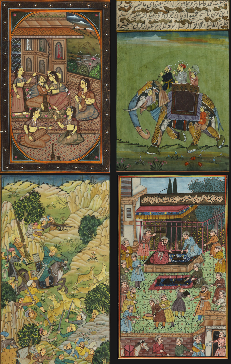 FOUR INDIAN MINIATURES