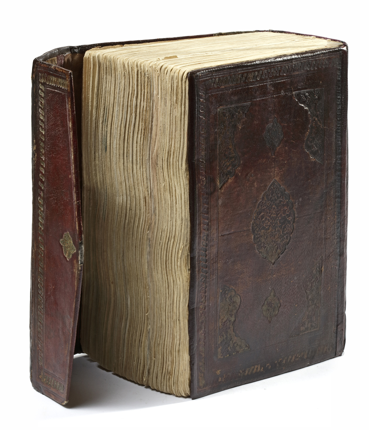 A SAUDI QURAN WRITTEN BY SAUD IBN ABDULAZIZ IBN MUHAMMAD IBN SAUD, 1211 ...