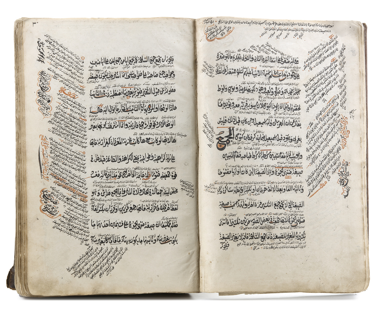 FAWAID DHHYAIEH FI SHARH AL-KAFIYAH BY AL-JAMI COPIED 1311AH/1893AD