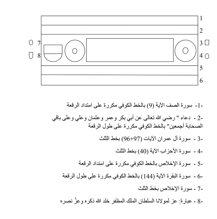 A SILK HIZAM FROM THE HOLY KAABA IN MECCA, OTTOMAN TURKEY, 20TH CENTURY