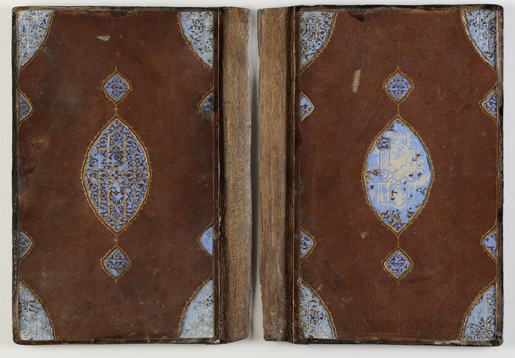 A QAJAR BOOK BINDING, 19TH CENTURY