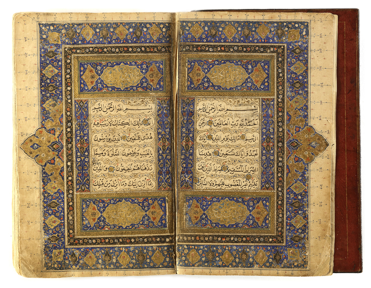 A TIMURID QURAN SIGNED NOUR AL-DIN MUHAMMAD BIN MUHIEYH AL-HERAWI ...