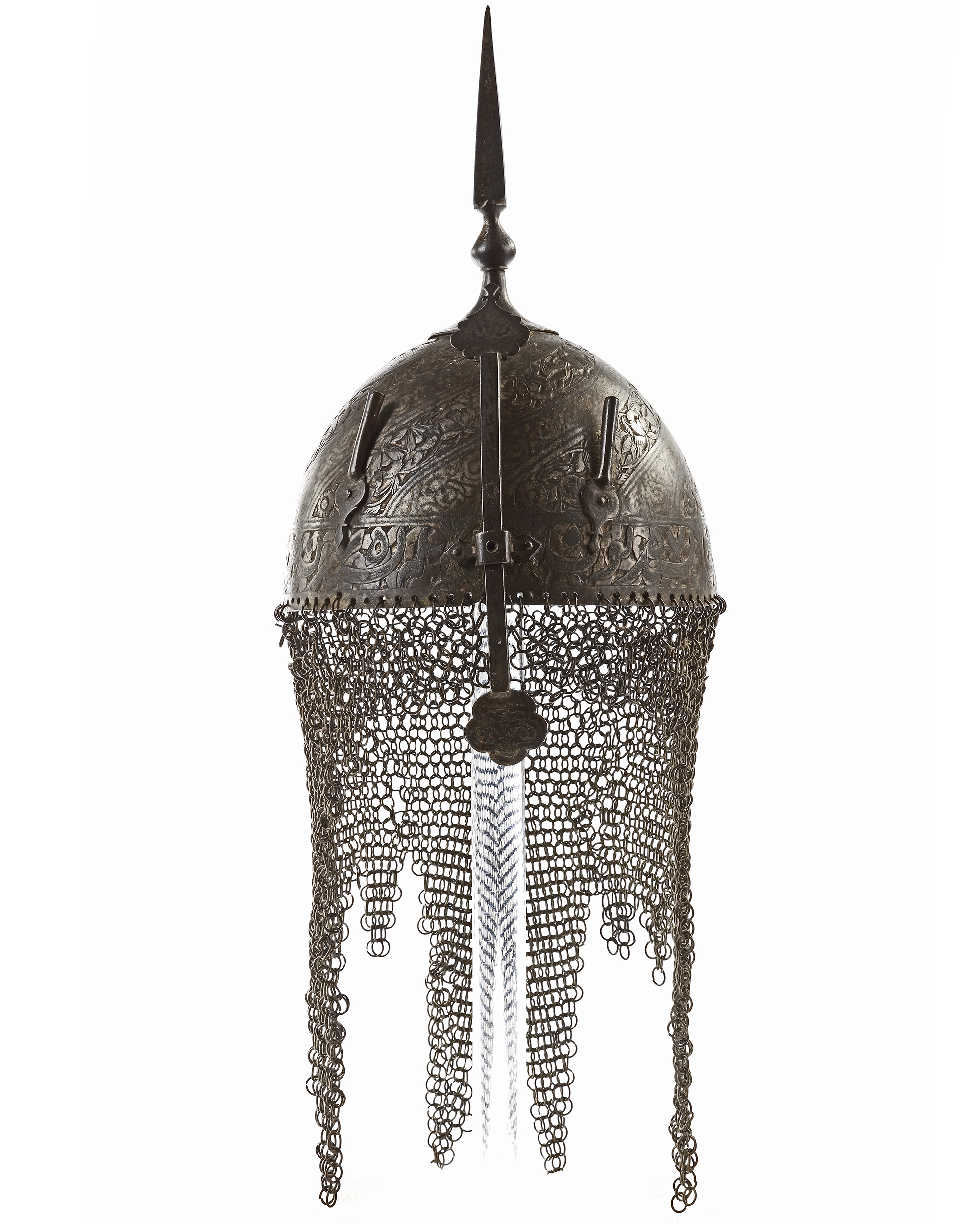 A PERSIAN QAJAR HELMET, EARLY 19TH CENTURY