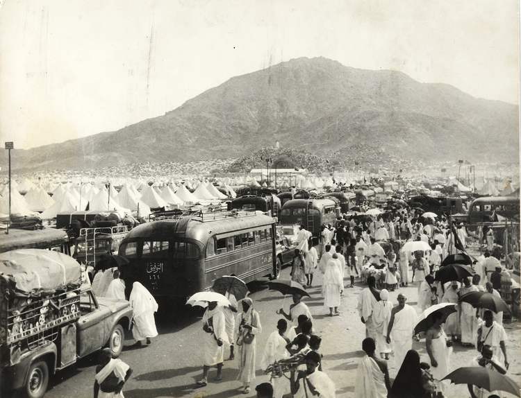 A COLLECTION OF PHOTOGRAPHS OF THE HAJJ RITUALS IN MECCA AND MEDINA ...