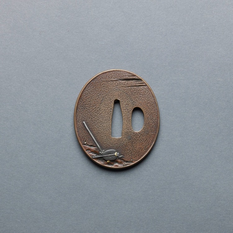 Copper Tsuba