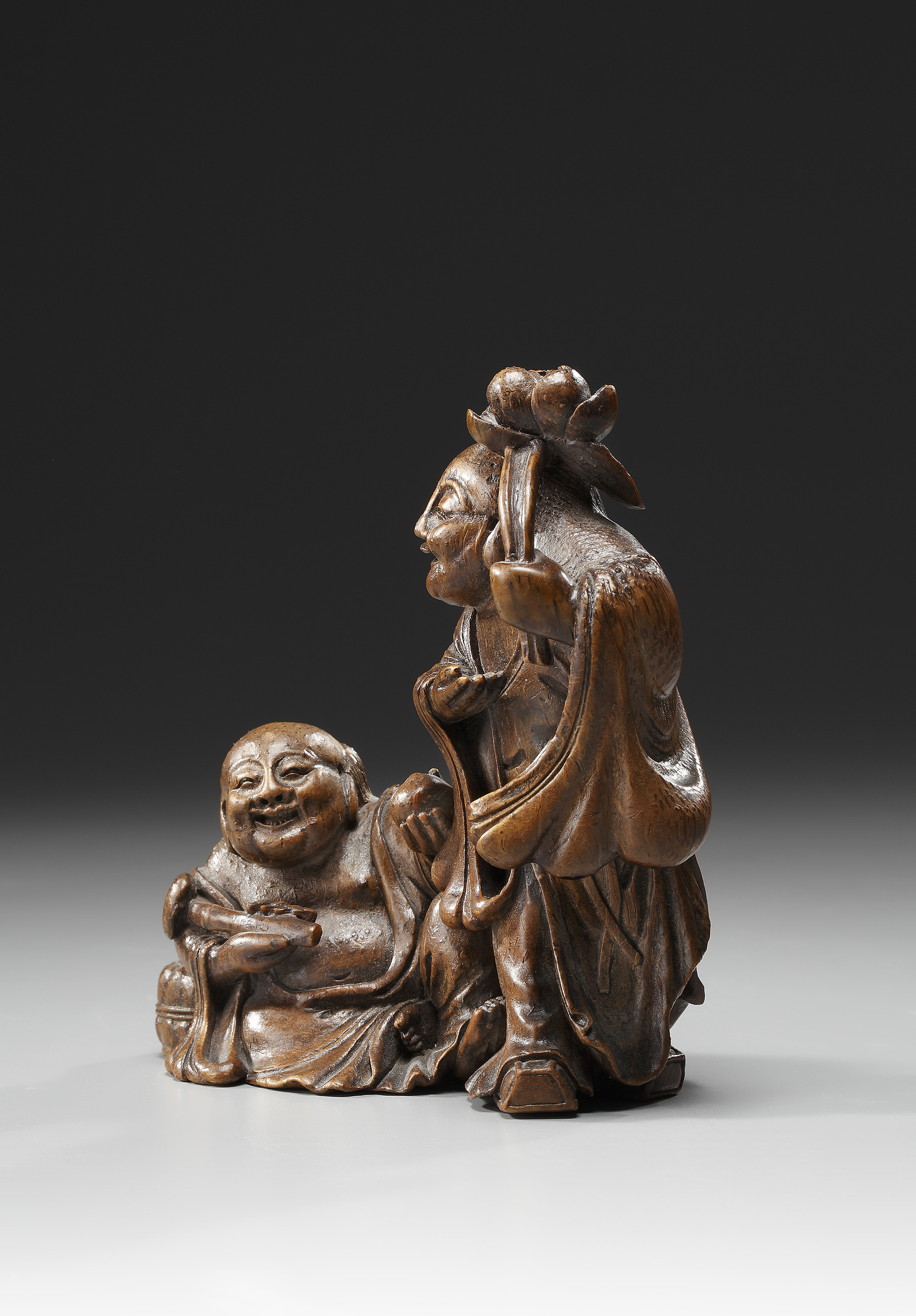 A Fine Chinese Bamboo Carving