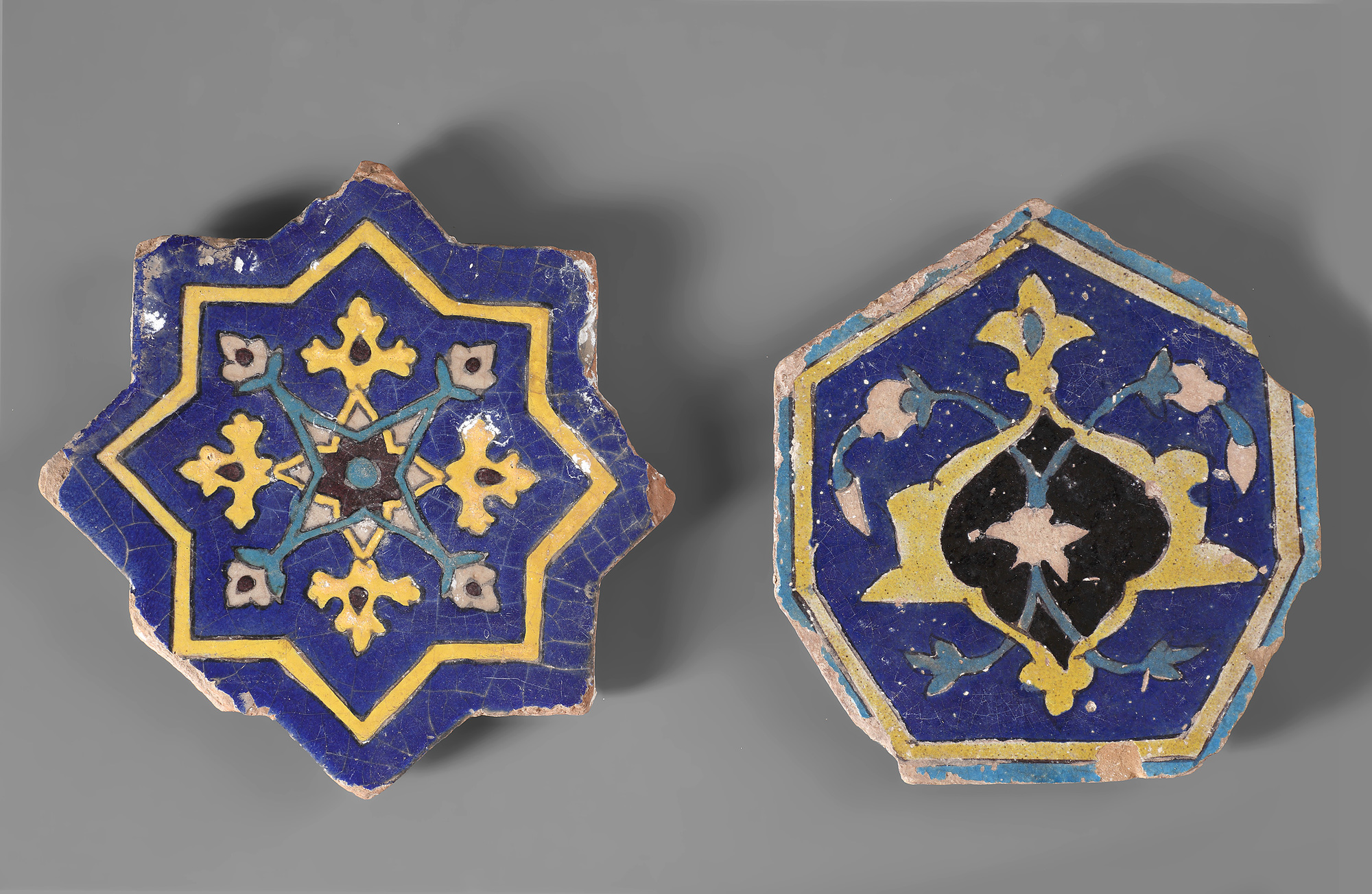 Two Persian Pottery Tiles