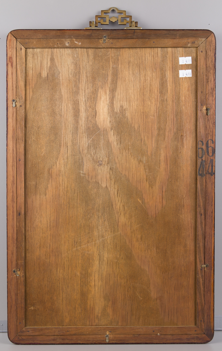 A framed silver relief of the Chinese female pirate Ching Shih