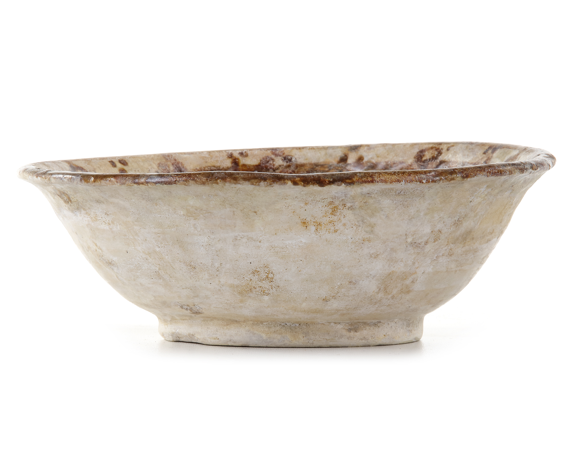 AN ABBASID LUSTRE POTTERY BOWL, MESOPOTAMIA, 9TH CENTURY
