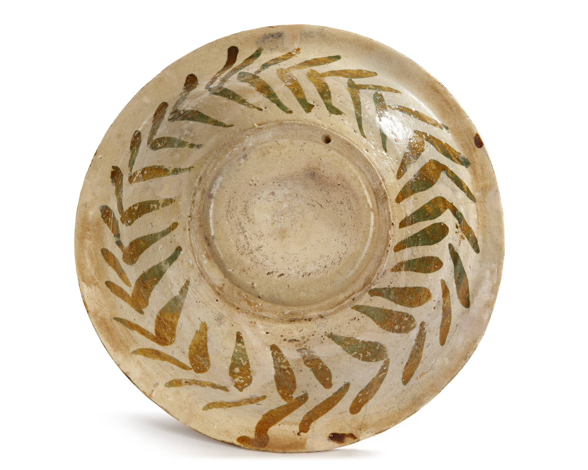 A FIGURAL ABBASID LUSTRE BOWL, MESOPOTAMIA OR CENTRAL ASIA, 9TH CENTURY