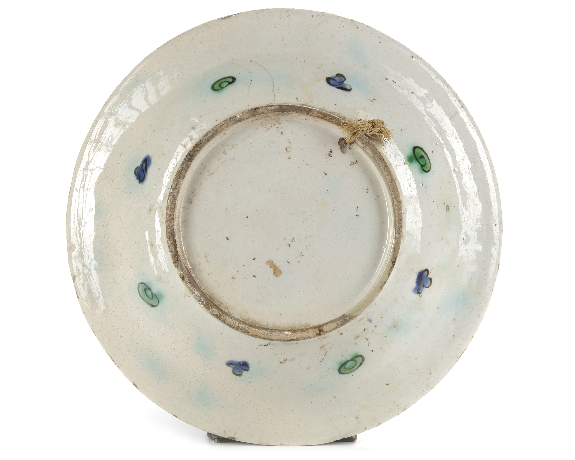 AN IZNIK POTTERY DISH WITH QUATRE FLEURS DECORATION, OTTOMAN TURKEY ...