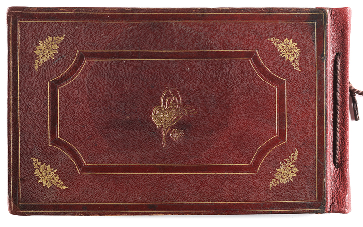 AN ALBUM OF TWENTY-NINE WATERCOLOR PORTRAITS OF THE OTTOMAN SULTANS ...