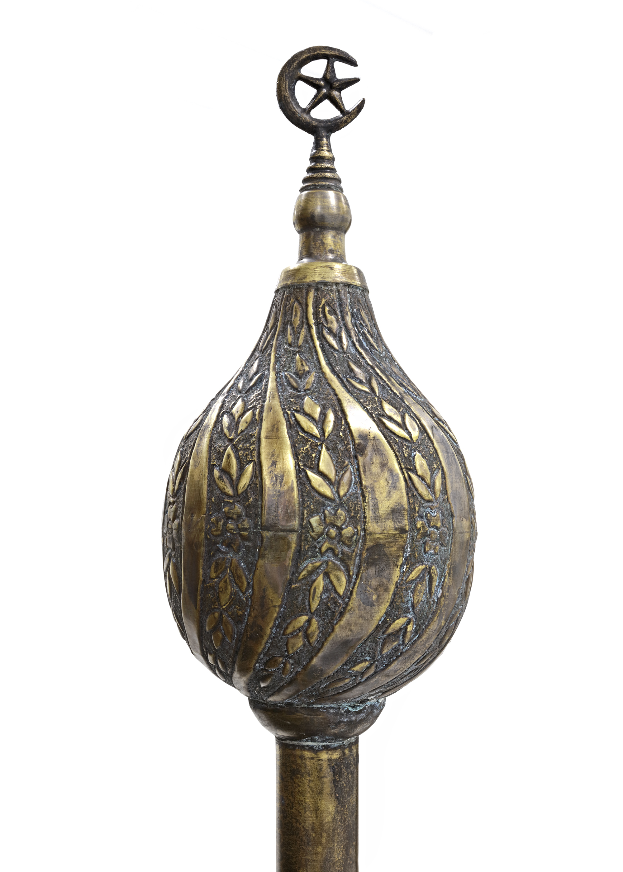 AN OTTOMAN SILVER-THREAD EMBROIDERED MAHMAL COVER AND BANNERS MADE BY ...