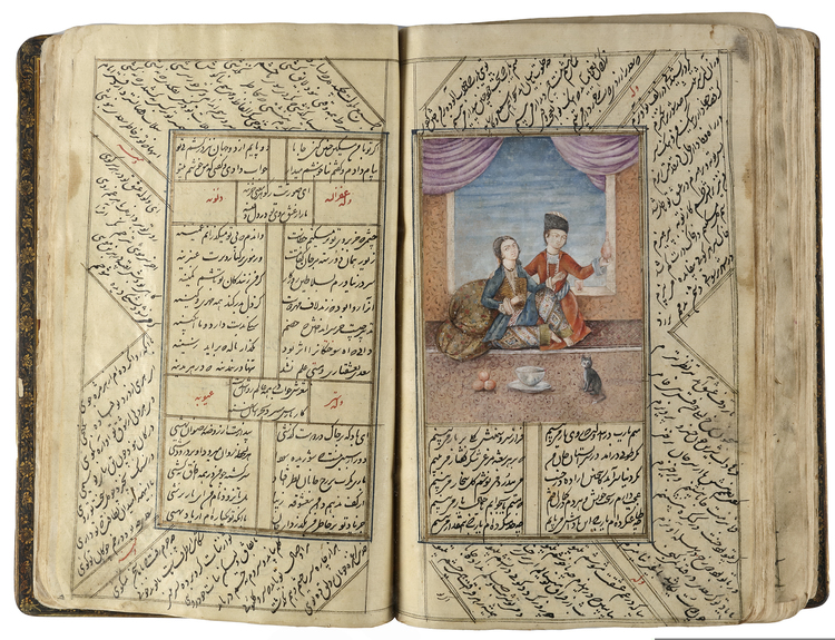 COMPLETE WORKS OF SAADI (KOLIYAT SAADI), PERSIA QAJAR, 1235 AH/1819 AD