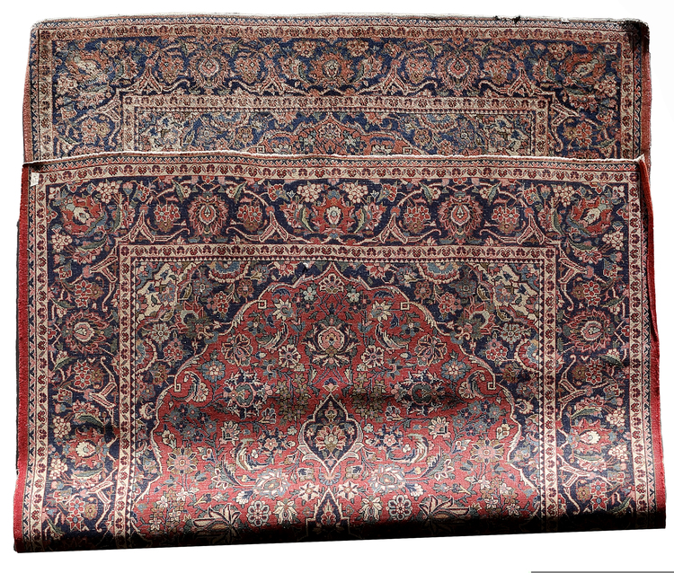 A PERSIAN KHASHAN RUG, CIRCA 1940