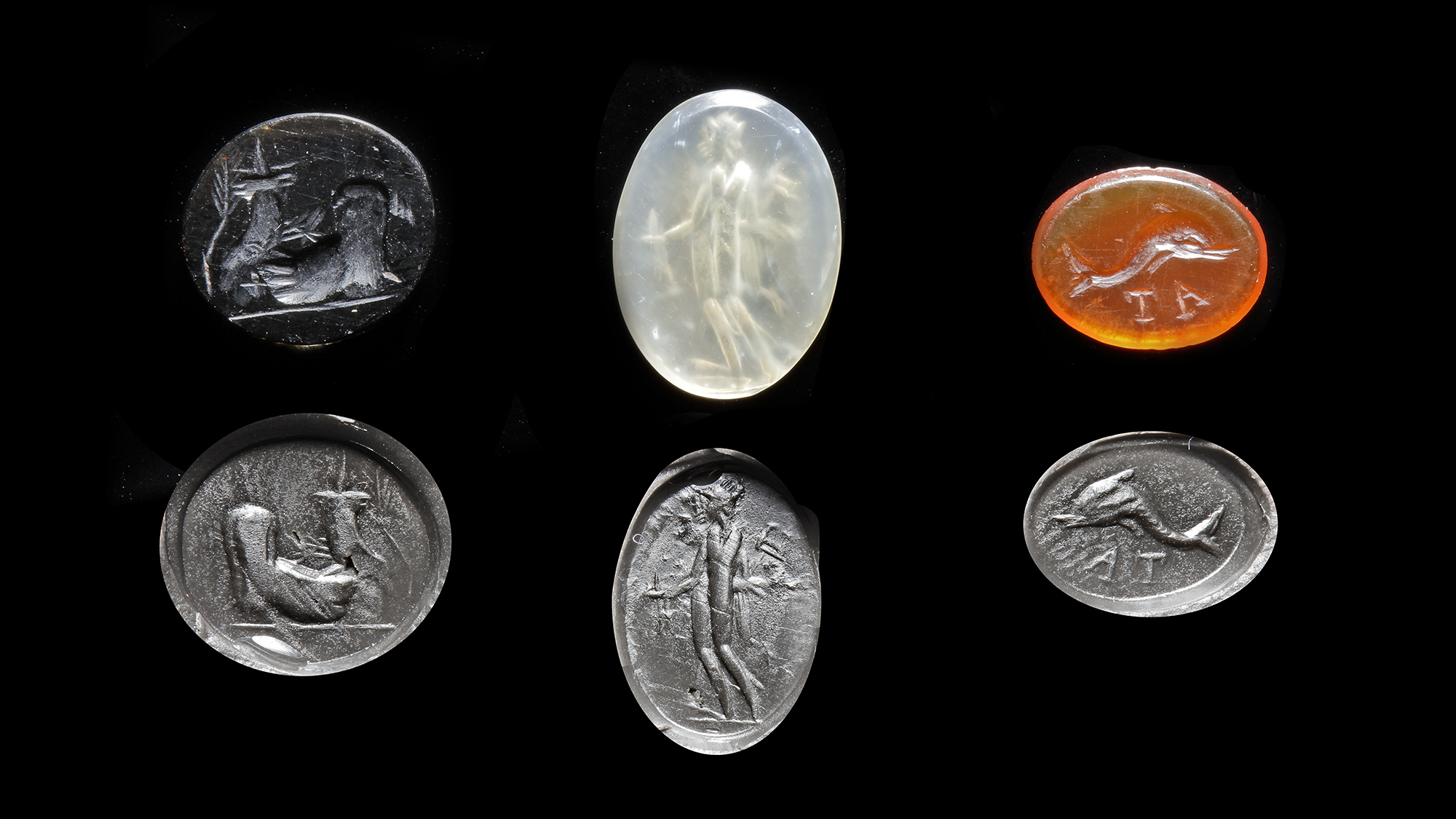 THREE ROMAN INTAGLIOS, 1ST-2ND CENTURY AD