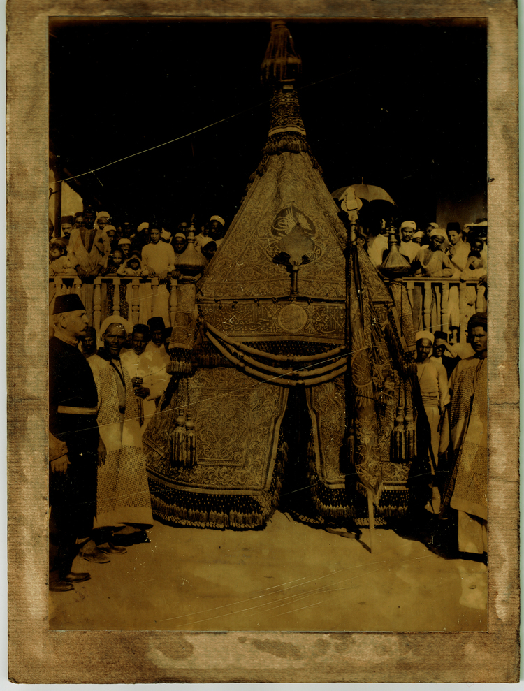 A COLLECTION OF SEVEN OLD PHOTOGRAPHS OF MECCA, MEDINA, THE MAHMAL AND ...