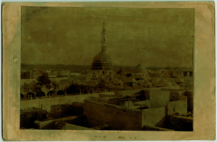 A COLLECTION OF EIGHT OLD PHOTOGRAPHS OF MECCA, MEDINA, MUNA AND THE ...