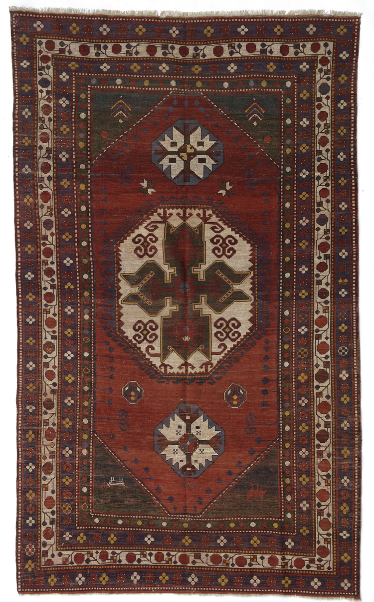 A LORI PAMBAK KAZAK RUG, 19TH CENTURY A LORI PAMBAK KAZAK RUG, 19TH CENTURY