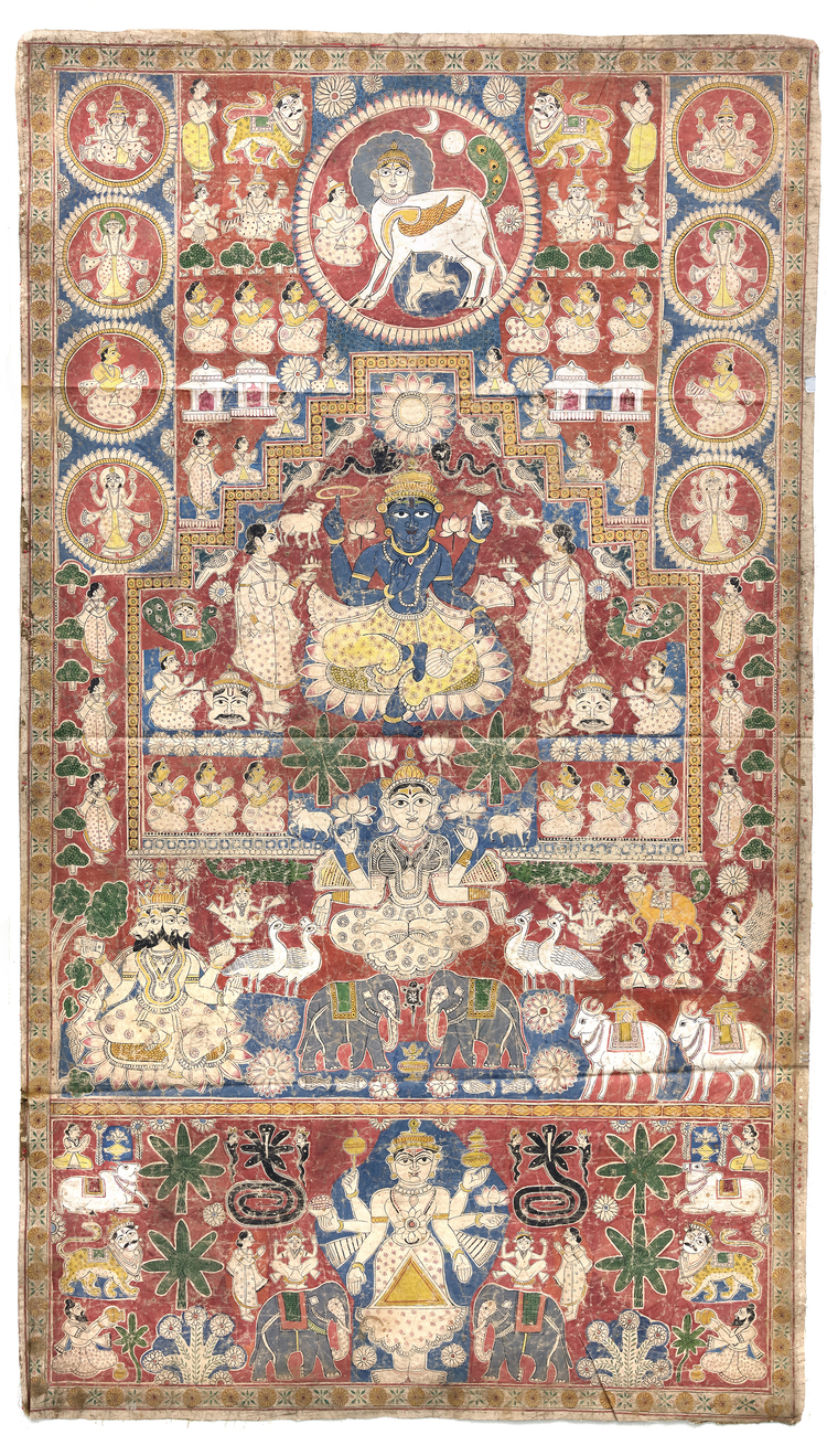 AN IMPRESSIVELY LARGE SOUTH INDIAN PATH DECCAN, MOST PROBABLY TELANGANA ...