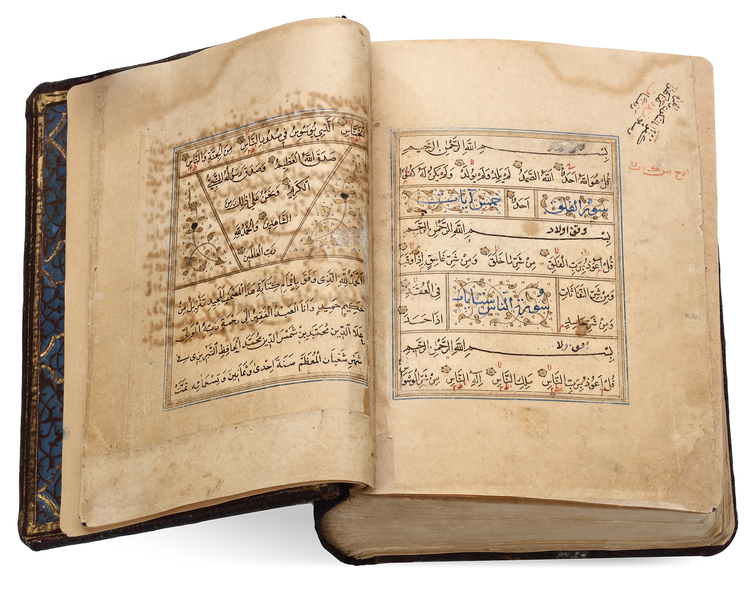 AN ILLUMINATED QURAN, SAFAVID PERSIA, SIGNED AlA'-DIN MUHAMMED IBN ...