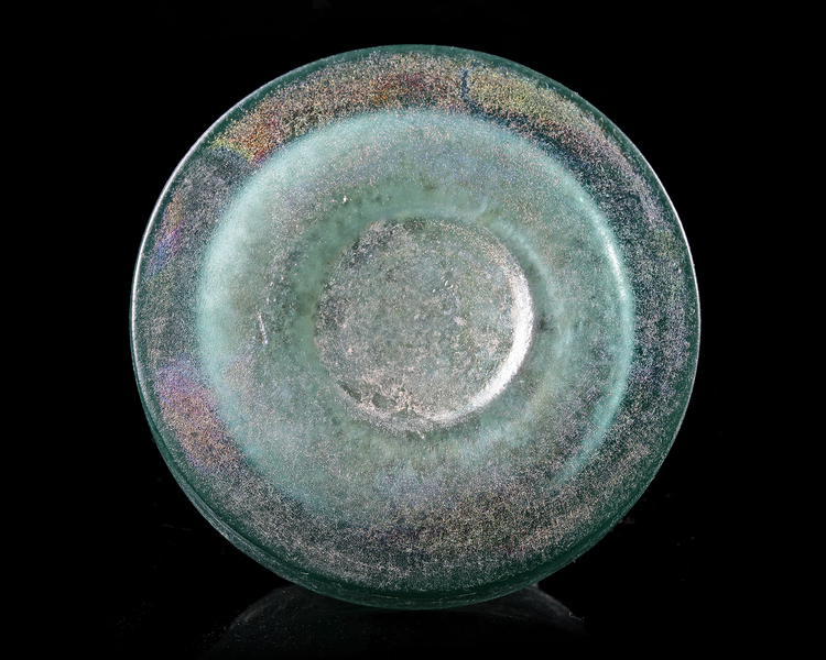 AN EARLY ISLAMIC GLASS INKWELL, PERSIA, 12TH-13TH CENTURY