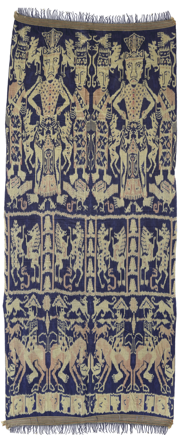 TWO TRADITIONAL BATIK TEXTILES, INDONESIA 19TH CENTURY