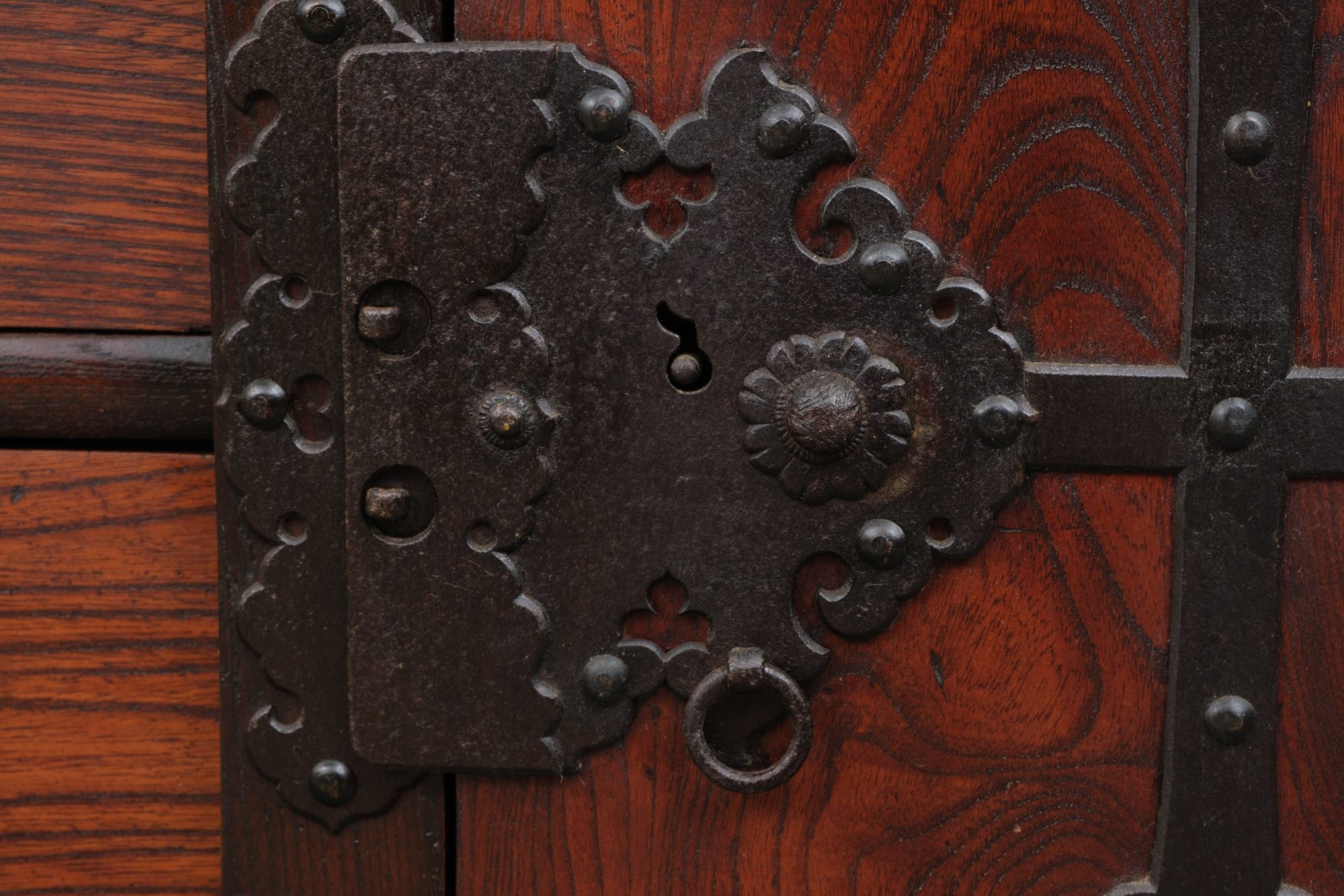 A JAPANESE KURUMA’DANSU 車箪笥 (WHEELED STORAGE CHEST, SECOND HALF 19TH ...