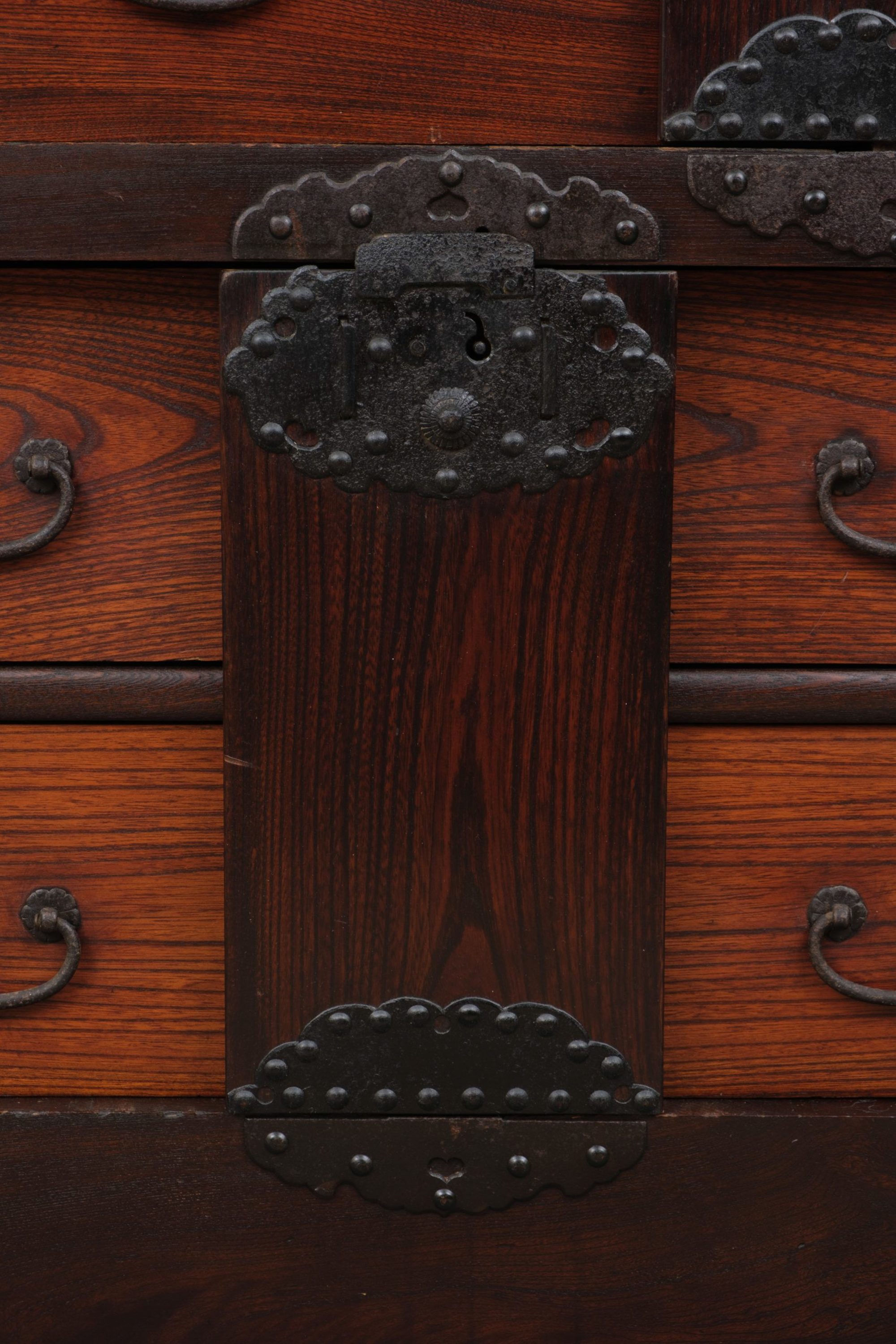 A JAPANESE KURUMA’DANSU 車箪笥 (WHEELED STORAGE CHEST, SECOND HALF 19TH ...