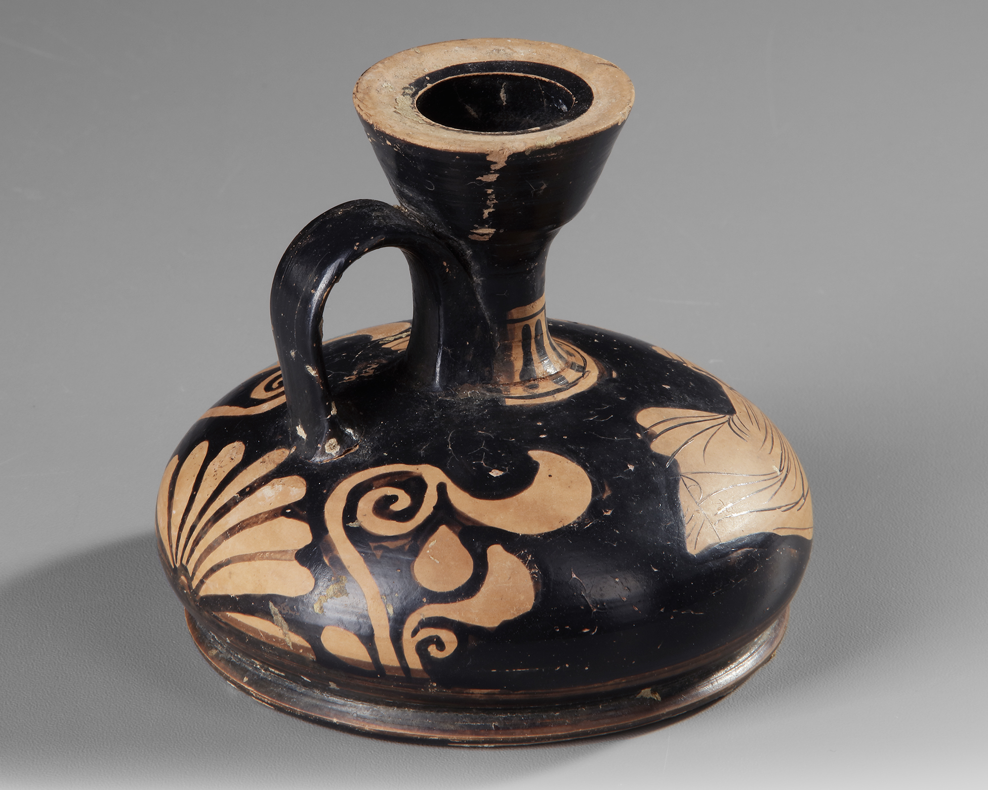 A LARGE RED-FIGURE SQUAD LEKYTHOS