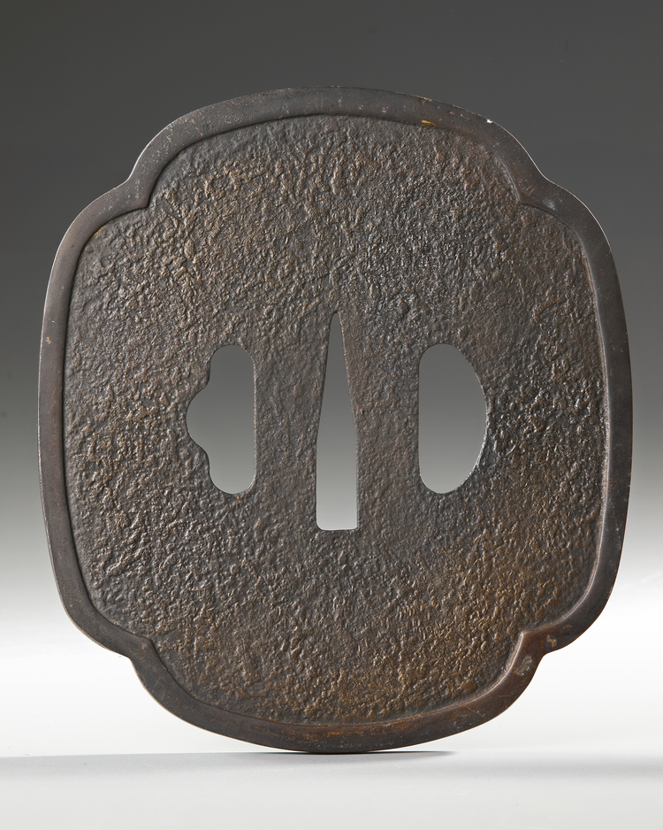 A JAPANESE SET OF 3 JAPANESE LARGE BRONZE PLAQUES