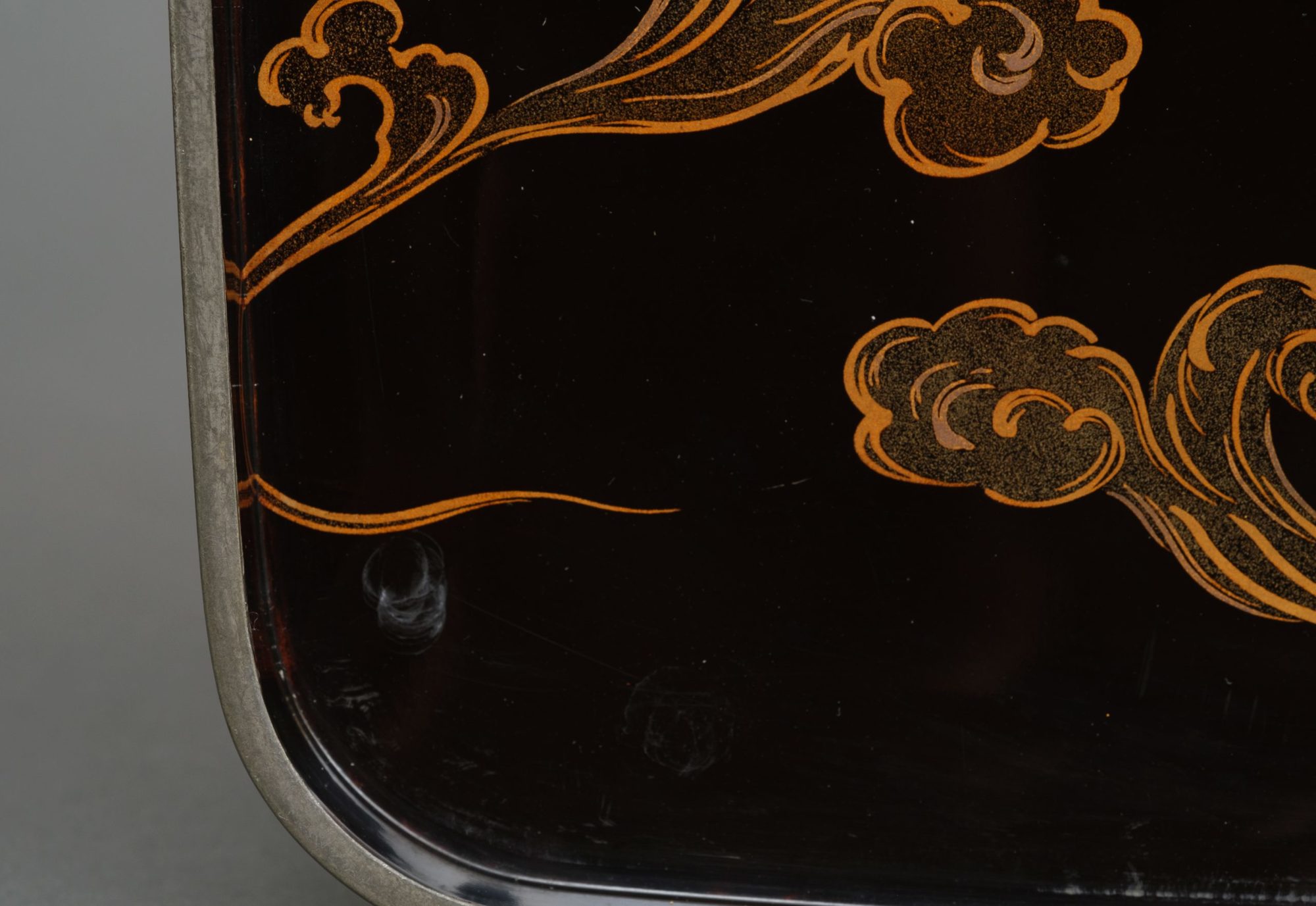 A LACQUER WRITING BOX