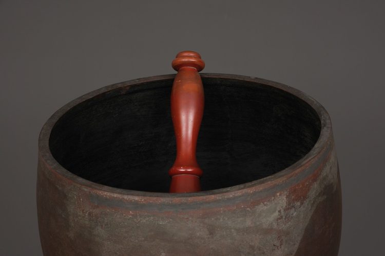 A VERY LARGE BELL ON STAND