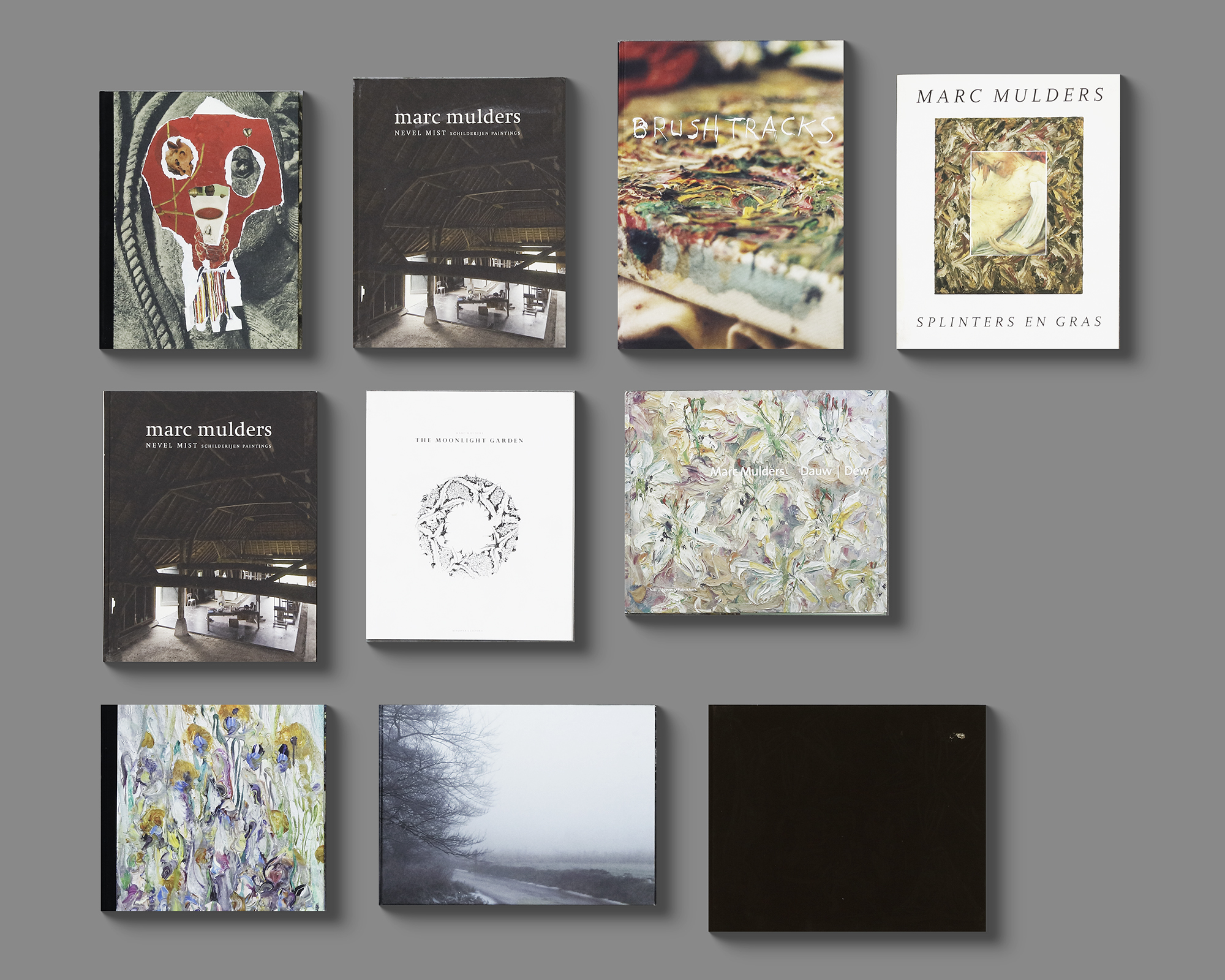 A COLLECTION OF SEVEN ART BOOKS, MARC MULDERS