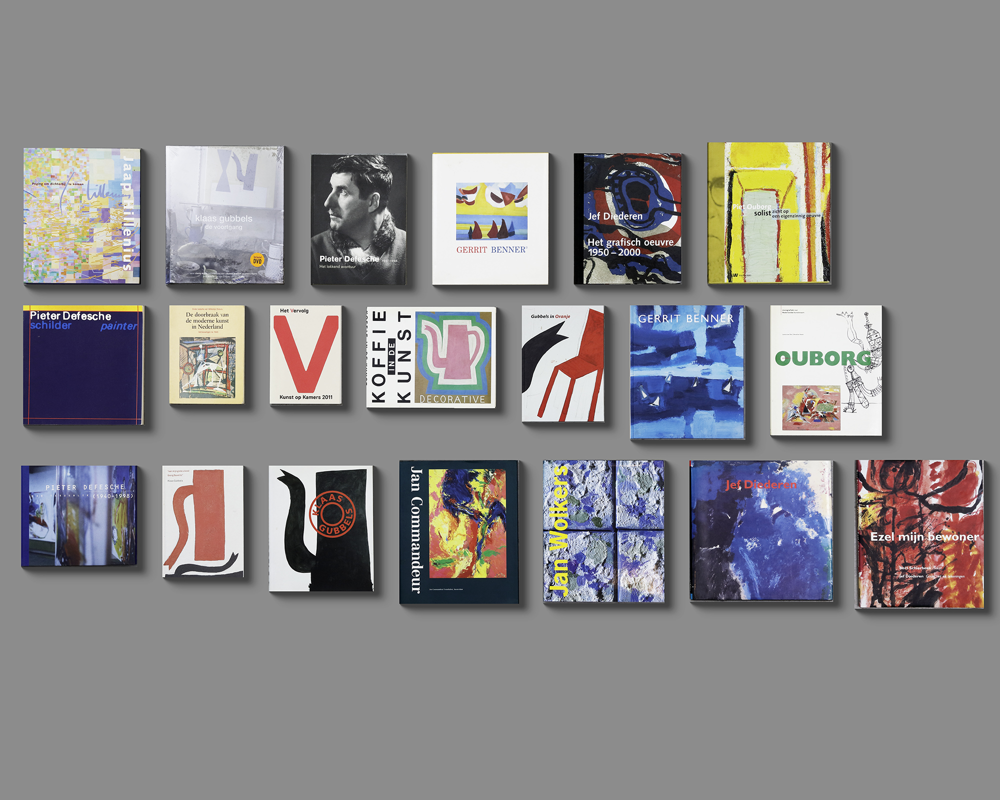 A COLLECTION OF ART BOOKS